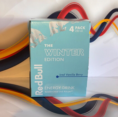 4X250ml Red Bull Energy Drink Can - Pack - The Winter Edition 2024/25 ...