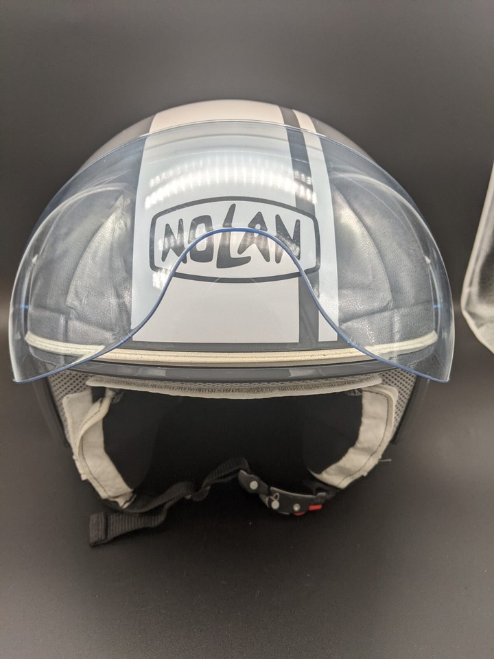 NOLAN N20 SPECIAL OPEN FACE CLASSIC MOTORCYCLE Motorbike HELMET MET WHT ...