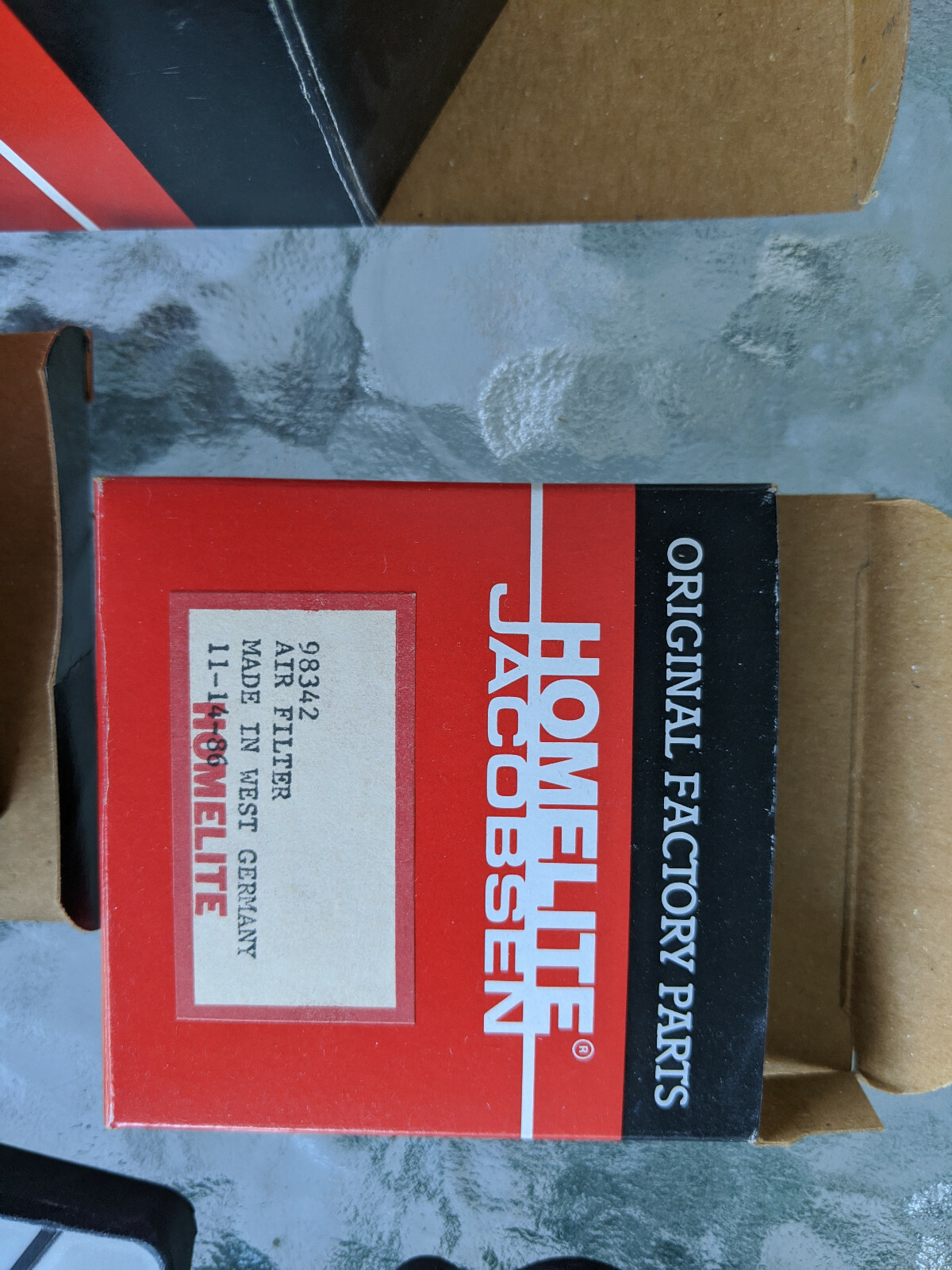 NOS OEM Homelite COMPLETE AIR FILTER 98342 Homelite 290 340 Chainsaw | eBay