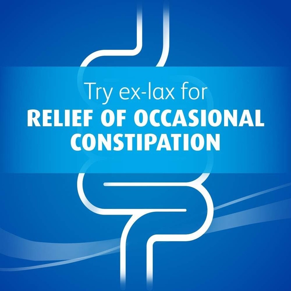 Ex-Lax Maximum Strength Stimulant Laxative Constipation Relief Pills ...