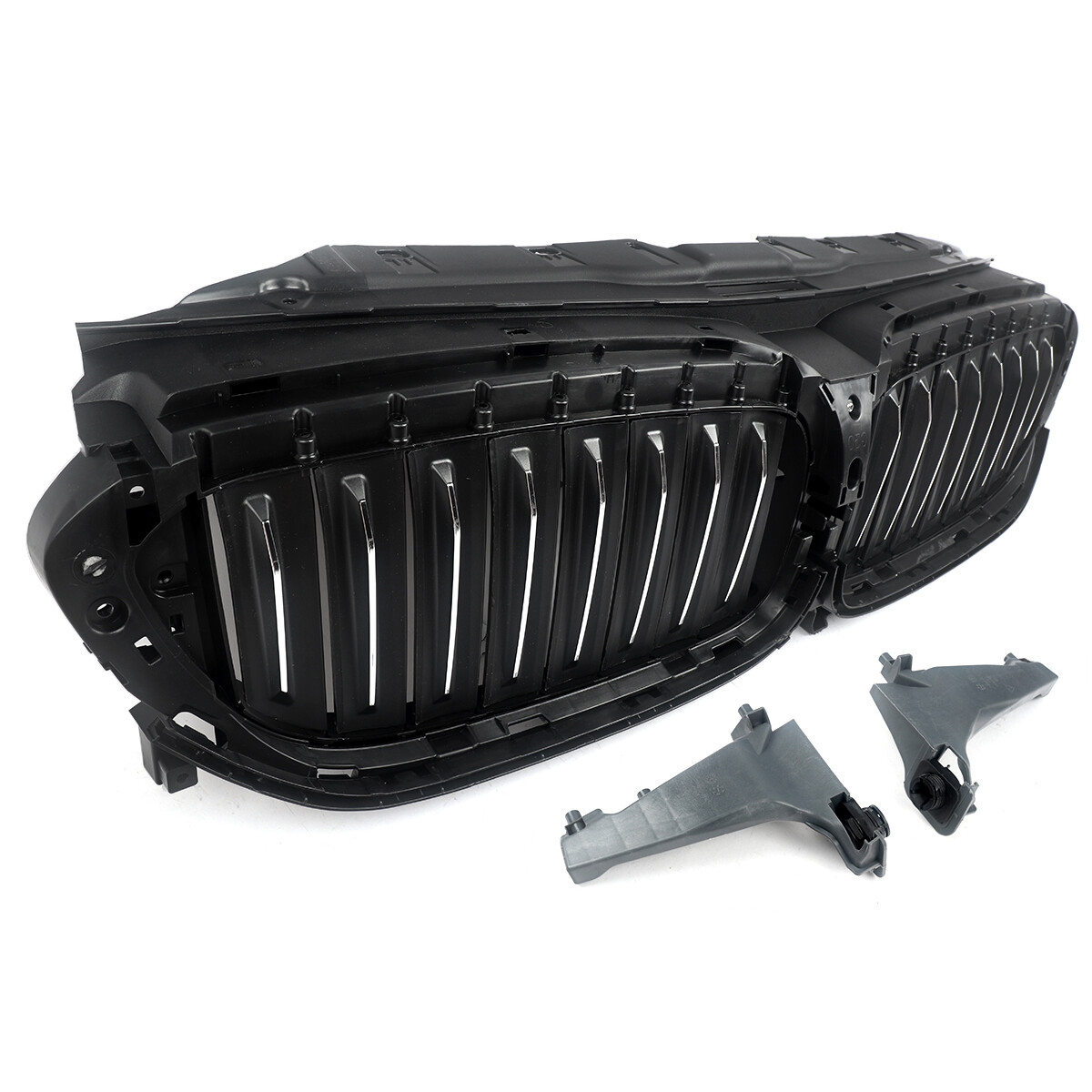 For BMW G30 G31 530i M550i 2017-2020 Front Radiator Grille Active Air ...