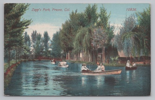 Zapps Park Fresno California Boating Unposted Acmegraph Co | eBay