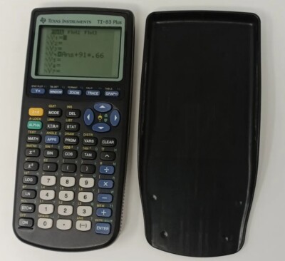 Texas Instruments TI-83 Plus Graphing Calculator T1-83 Tested Working ...