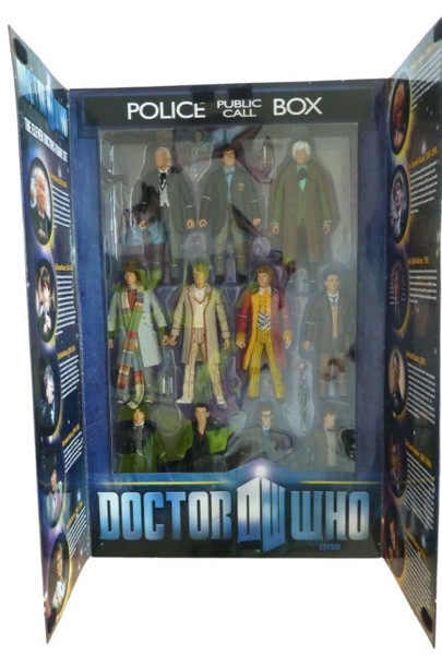 Character Options Doctor Who: Eleven Doctors Action Figure Set (DW-CO ...