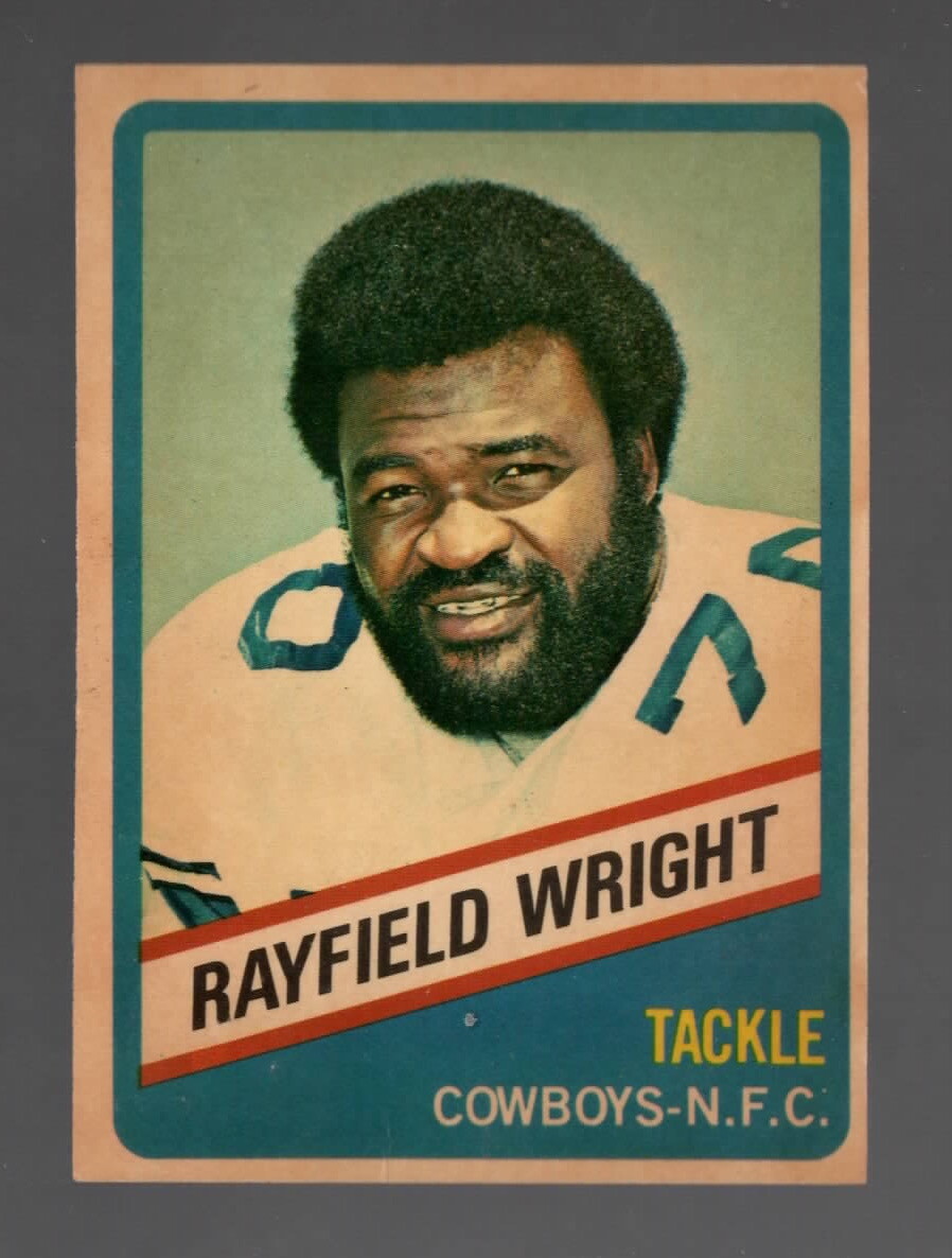 1976 Wonder Bread #8 Rayfield Wright Dallas Cowboys Excellent | eBay