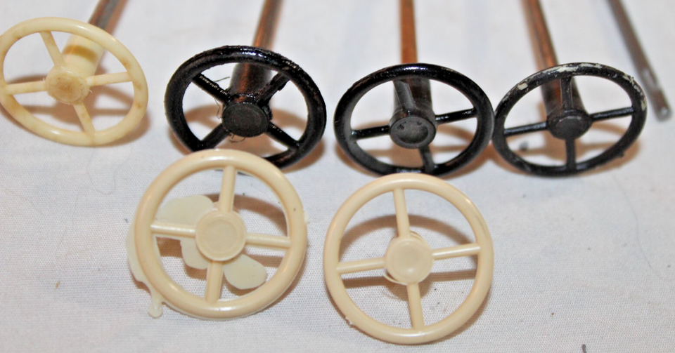 11x Original 1960 HUBLEY 1928 MODEL A FORD STEERING WHEEL & COLUMN ...