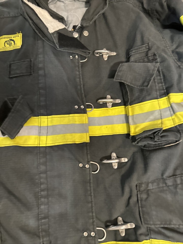 Morning Pride Bunker Jacket Turnout Gear Size 52 Old FDNY Style | eBay