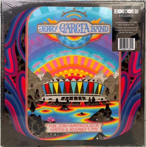 The Jerry Garcia Band Pure Jerry Hampton Coliseum VA 11 9 91 Vinyl 5 LP ...