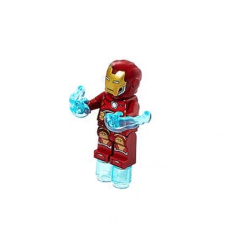 Lego Iron Man 76153 76152 242002 Silver Hexagon Super Heroes Minifigure ...