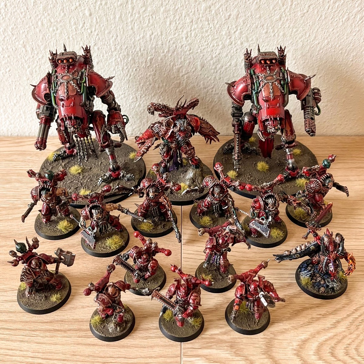 Warhammer 40k Chaos Army WARHAMMER 40K CHAOS SPACE MARINES ARMY