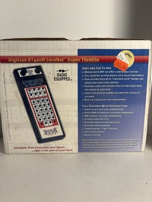 Digitrax DT400R LocoNet® Super Throttle | eBay