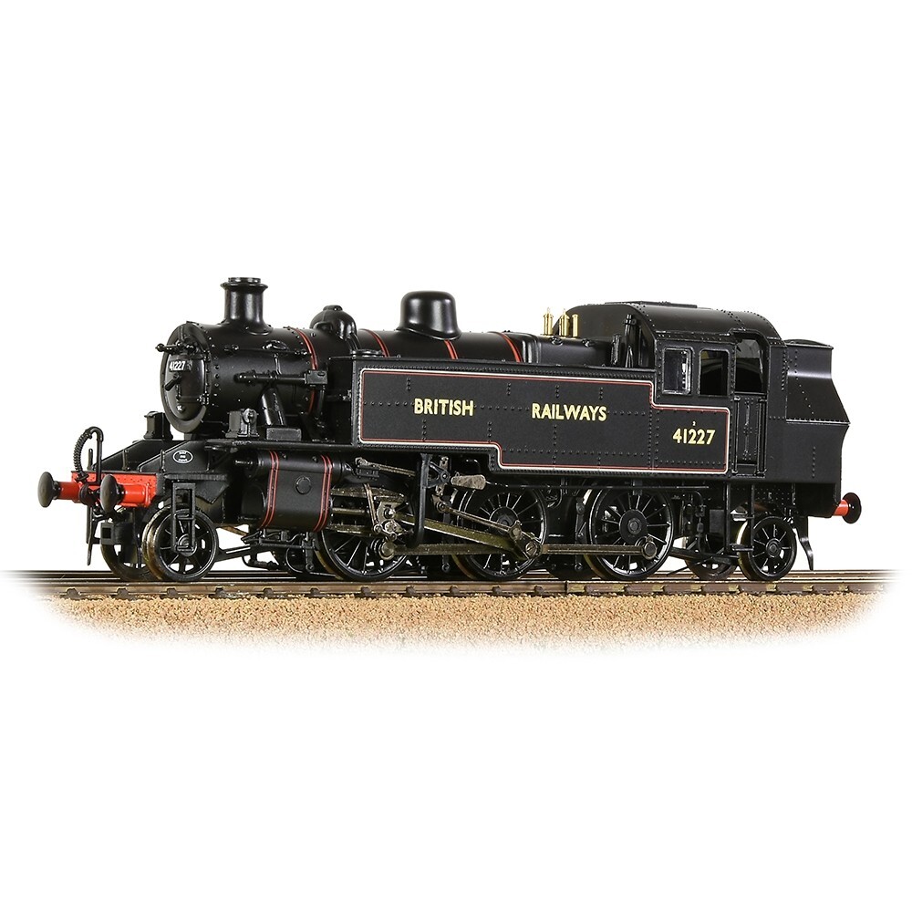 Bachmann Branchline 31-443 LMS Ivatt 2MT Tank 41227 BR Lined Black ...