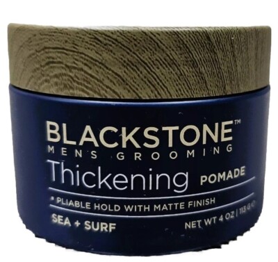 Blackstone Men's Grooming Thickening Pomade SEA + SURF Pliable Hold ...