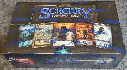 Sorcery Contested Realm TCG Alpha Kickstarter Booster Box SEALED | eBay