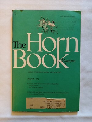 1974 August, The HORN BOOK Magazine, Review Of: "Watership Down" (BM101 ...