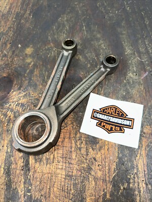 Harley Davidson Connecting Rod Rods Piston- Marked RPLS 24290-74 24294 ...