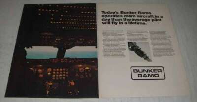1980 Bunker Ramo Amphenol Connectors Ad - Pilot Fly | eBay
