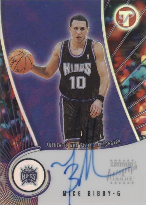 2001-02 Topps Pristine - Autographs Mike Bibby #A-MB (AU) for sale ...