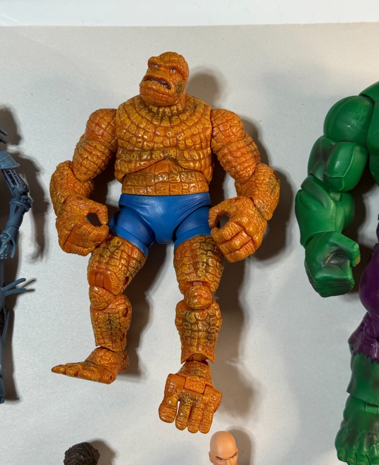 Marvel Legends Lot: Danger, Cyclops, Hulk, Thing, She-Hulk, X-23 ...
