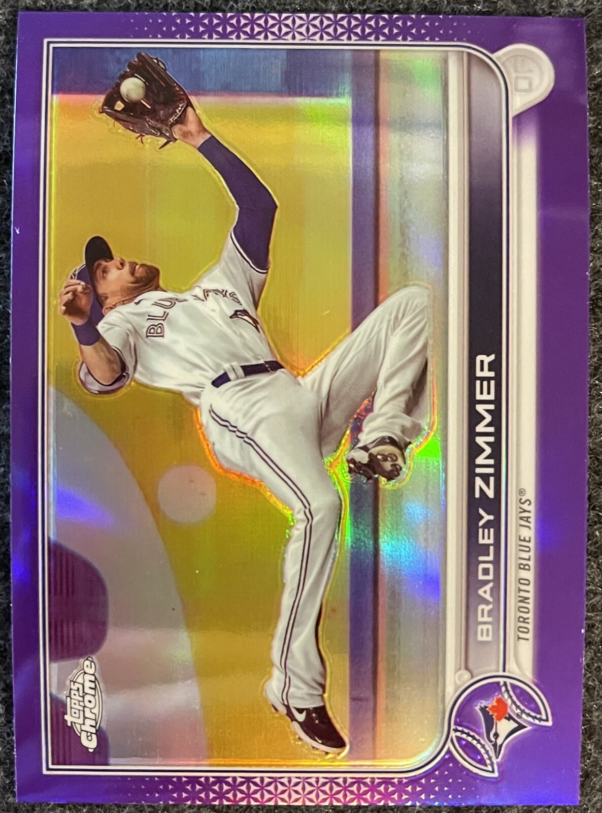 2022 Topps Chrome Purple Refractor #USC170 Bradley Zimmer | eBay