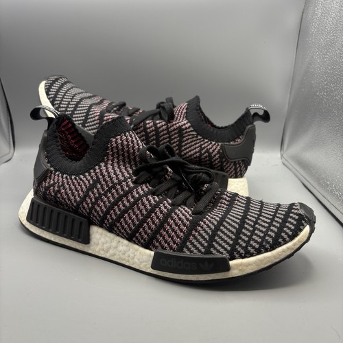 Size 13- adidas NMD_R1 STLT Primeknit Solar Pink | eBay