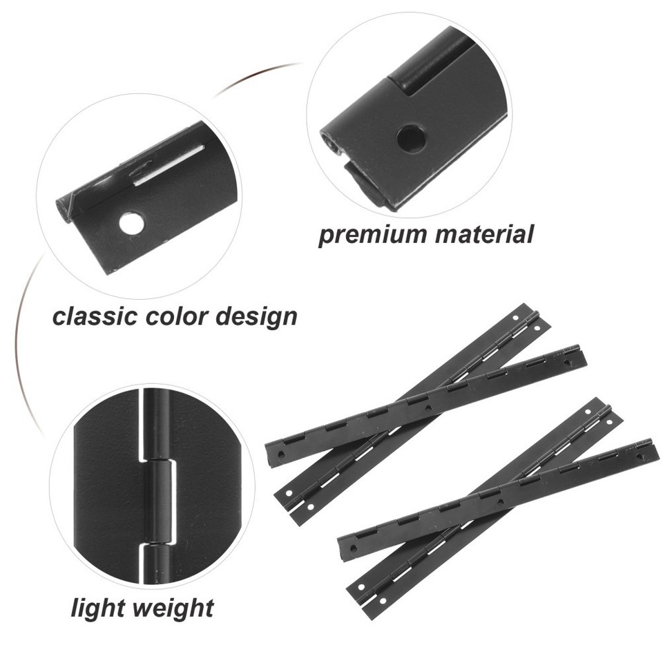4pcs Wood Box Hinges Wooden Jewelry Case Hinges Heavy Duty Hinges Long ...