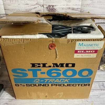 ELMO ST-600 Super 8 Sound Projector- NEEDS BULB | eBay