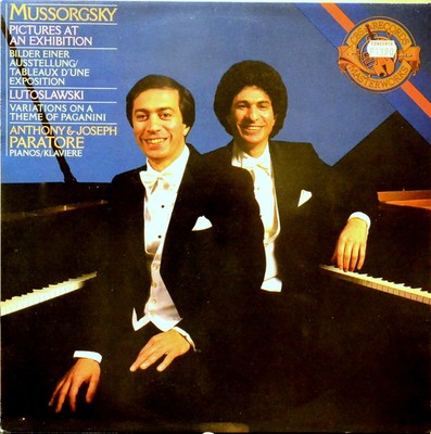 Anthony Und Joseph Paratore, Modest Mussorgsky / Witold Lutoslawski ...