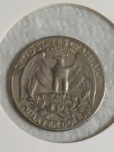 1965 Washington Quarter - No Mint Mark- Rim Letters, Filled A Errors-US ...