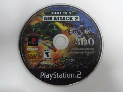 Army Men Air Attack 2 Sony Playstation 2 PS2 Game Disc Only Free Ship ...