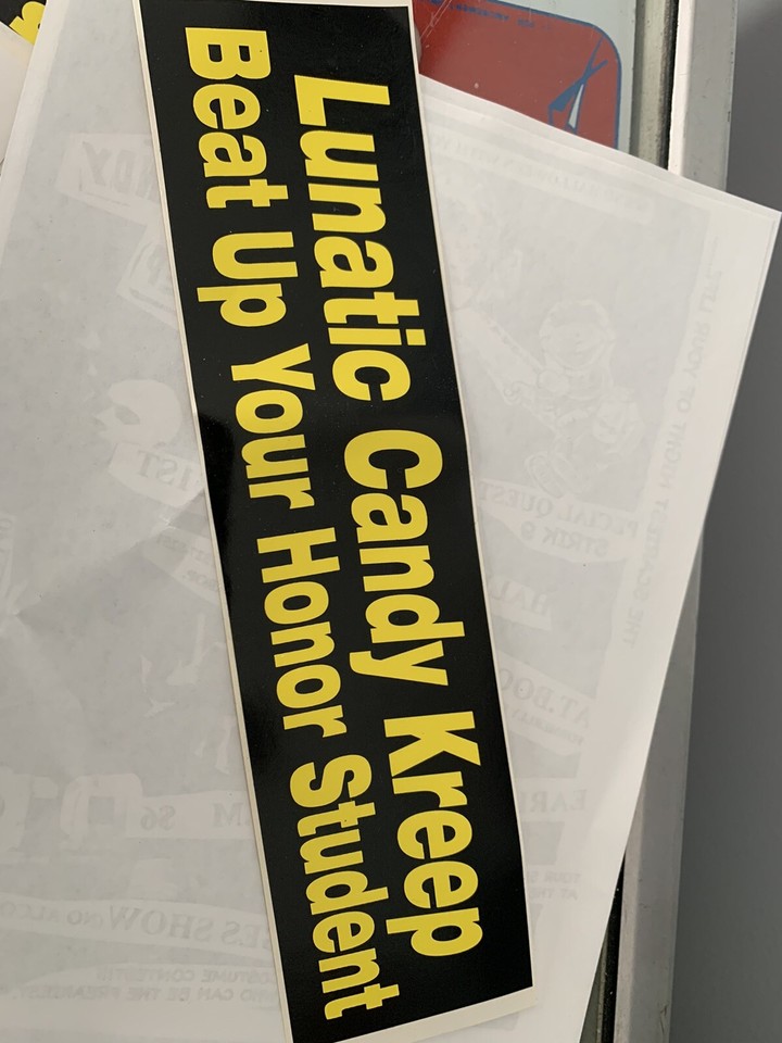 Lunatic Candy Kreep Original Flyer And Stickers LCK | eBay