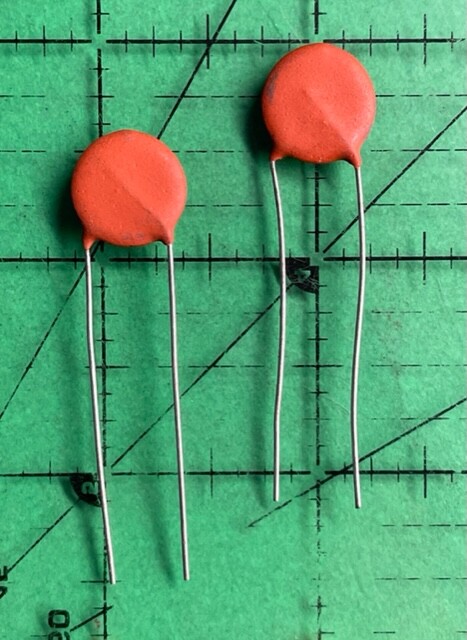 Capacitors Ceramic Leaded 10TCRV50 Sprague 5pf 1000v Disc 1kv 2pcs | eBay