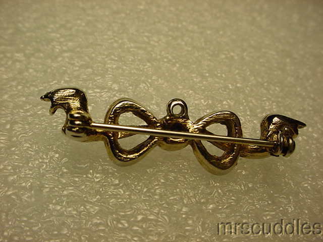 SEED & RUBY COLOR GOLD TONE PIN | eBay