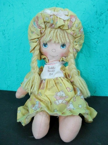 Teddy Beddy Bye Vintage Doll 1980 Children's Bedtime No Accessories ...