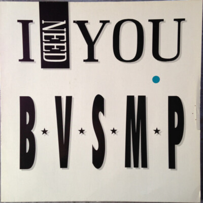 B.V.S.M.P. I Need You Vinyl Single 12inch BCM Records | eBay.de