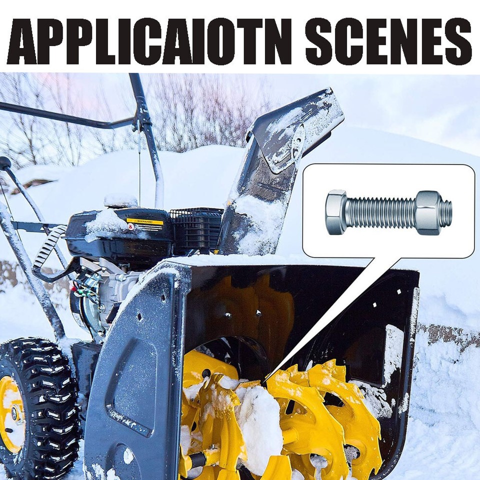 20x Auger Shear Pins Bolts & Nuts For Honda HS1132 HS624 HS828 HS928 ...