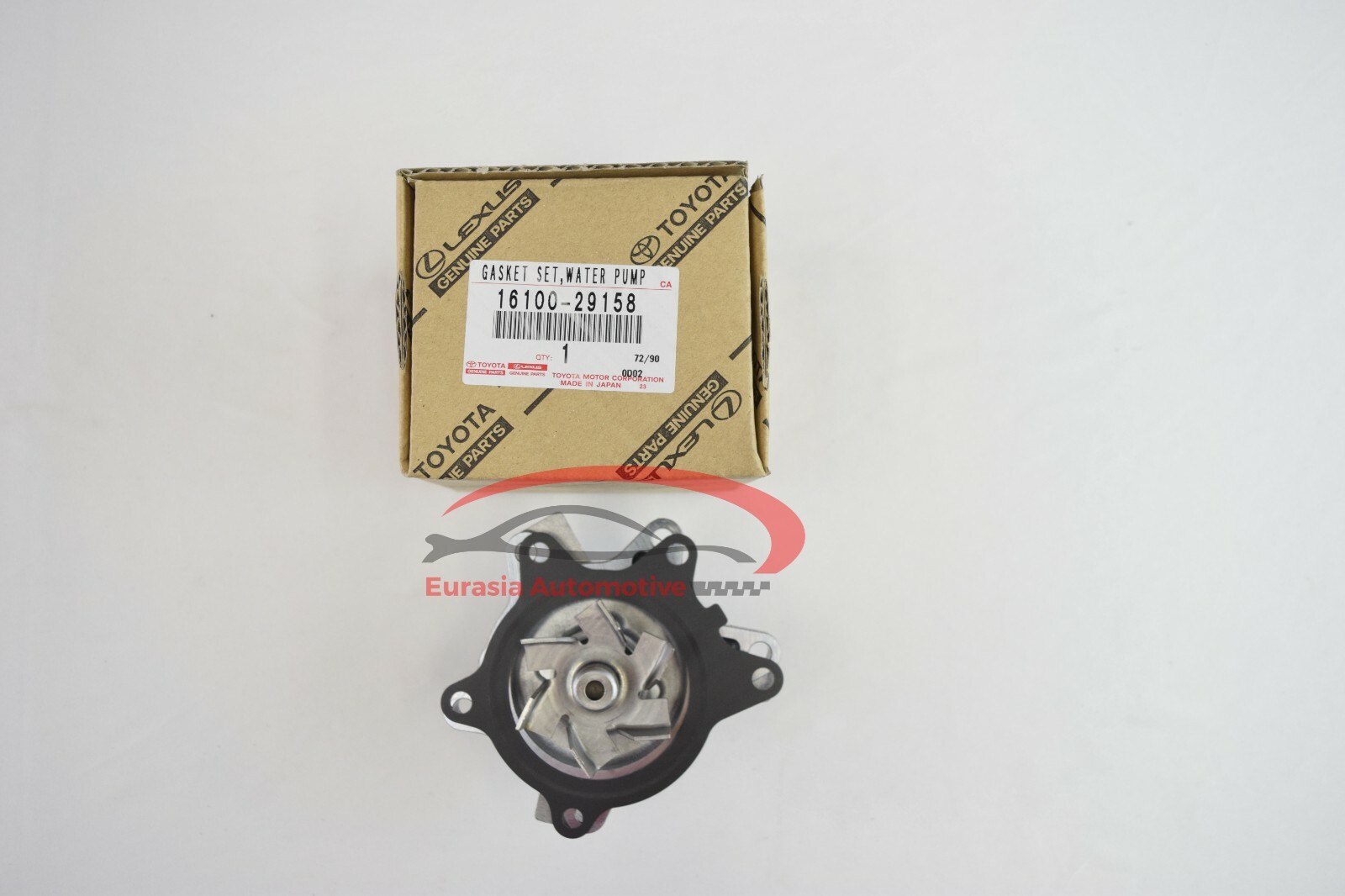 Genuine Toyota Yaris 2011-2019 Engine Water Pump 1610029158 OEM | eBay