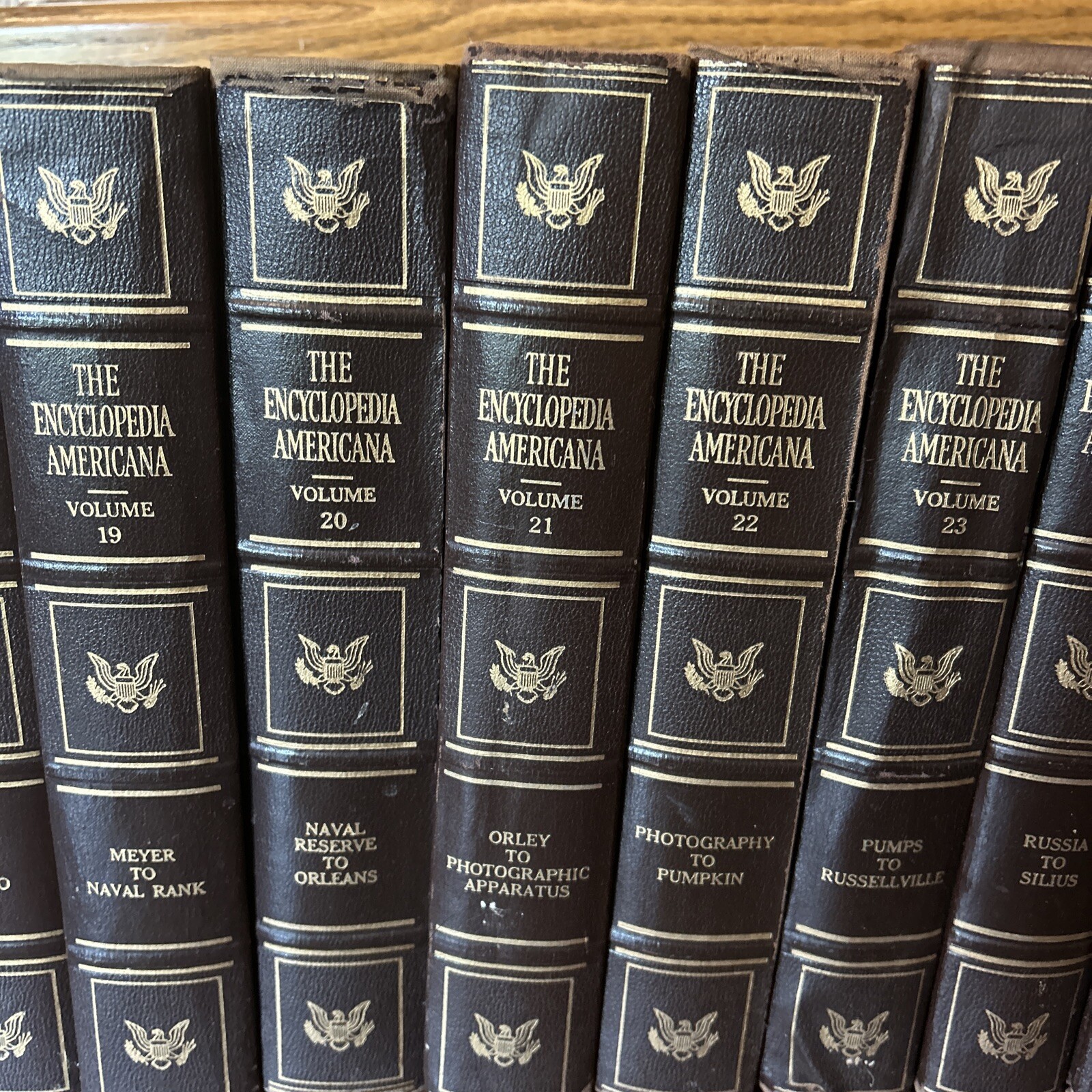 The Encyclopedia Americana Complete 30 Volume Set 1954 HC | eBay