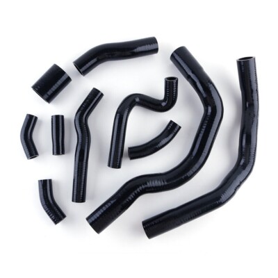 Black For 2001-2006 BMW MINI COOPER S R52 R53 Silicone Radiator Cooling ...