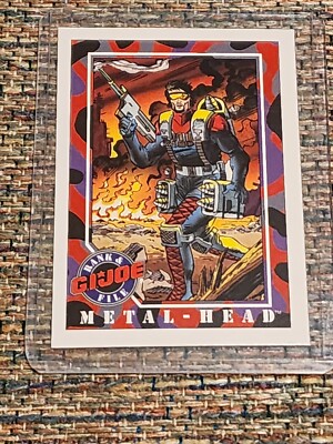 Metal Head gi joe trading cards 1991 | eBay