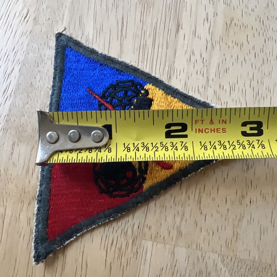 US ARMY ARMORED Forces Unit Triangle Patch | eBay