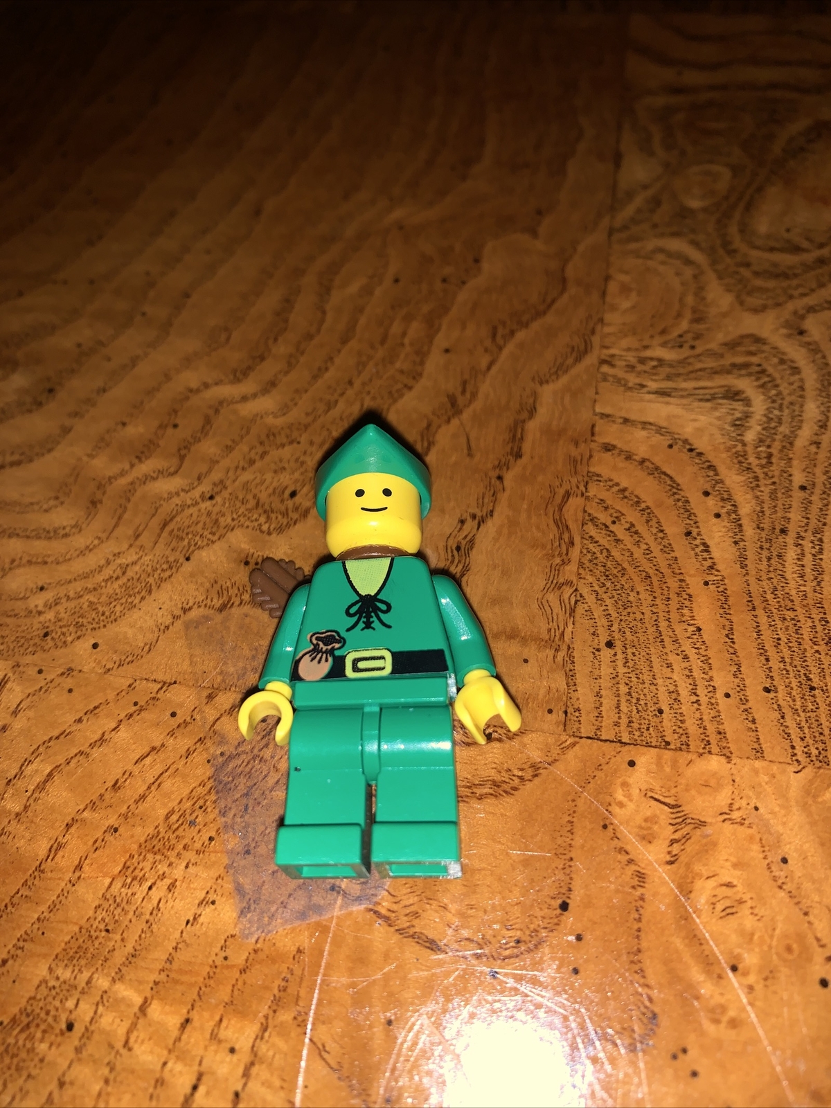 Vintage ROBIN HOOD LEGO Minifigure WOODSMAN With QUIVER Green Hat EUC ...