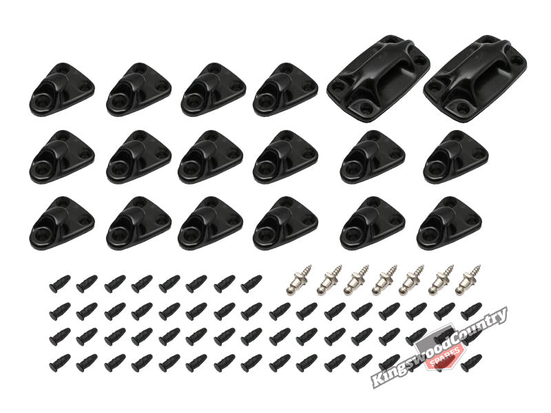 Holden Tonneau Tarp Clip Hook Pin Cleat & Back Ledge Kit HQ HJ HX HZ WB ...