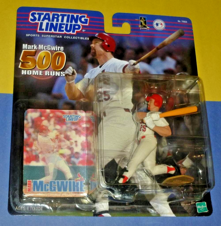2000 MARK MCGWIRE St. Louis Cardinals 500 Home Runs Starting Lineup ...