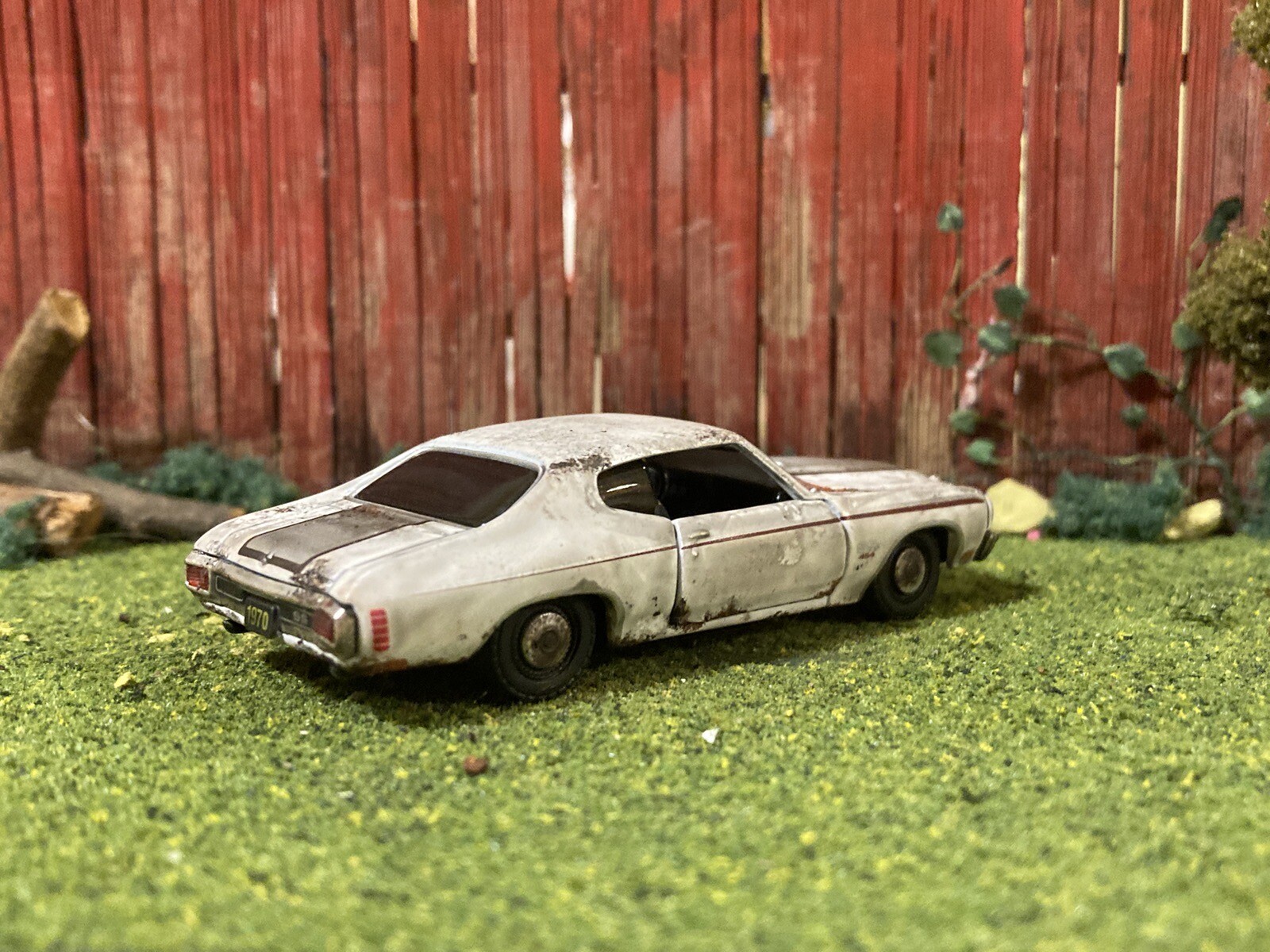 1970 Chevy Chevelle Rusty Weathered Custom 1/64 Diecast Barn Find ...