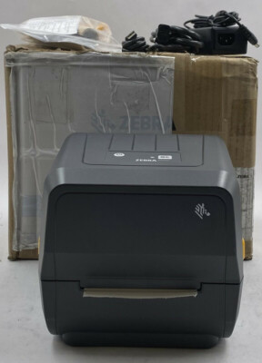 ZEBRA ZD230T THERMAL USB WIFI BLUETOOTH BARCODE LABEL PRINTER ZD23042 ...