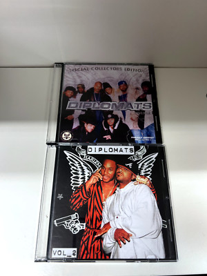 2x Dipset Mixtapes vol 1 and 2 RARE NYC Promo Mix Mixtape CDS DJ Kay ...