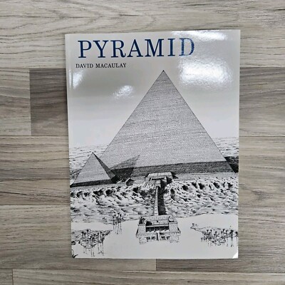 Pyramid David Macaulay Paperback Book 9780395321218| eBay