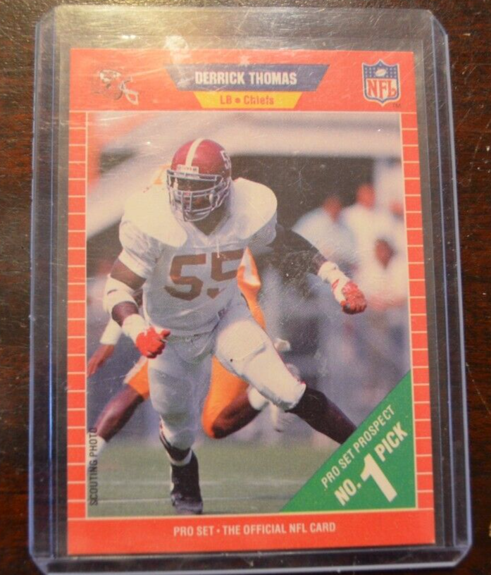 Pro Set Derrick Thomas Rookie Card!!! | eBay