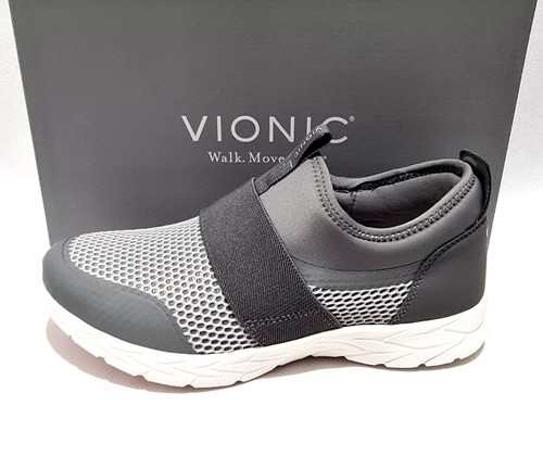 Vionic Camrie Orthotic Trainer Wide Fit Elasticated Sock Removable ...